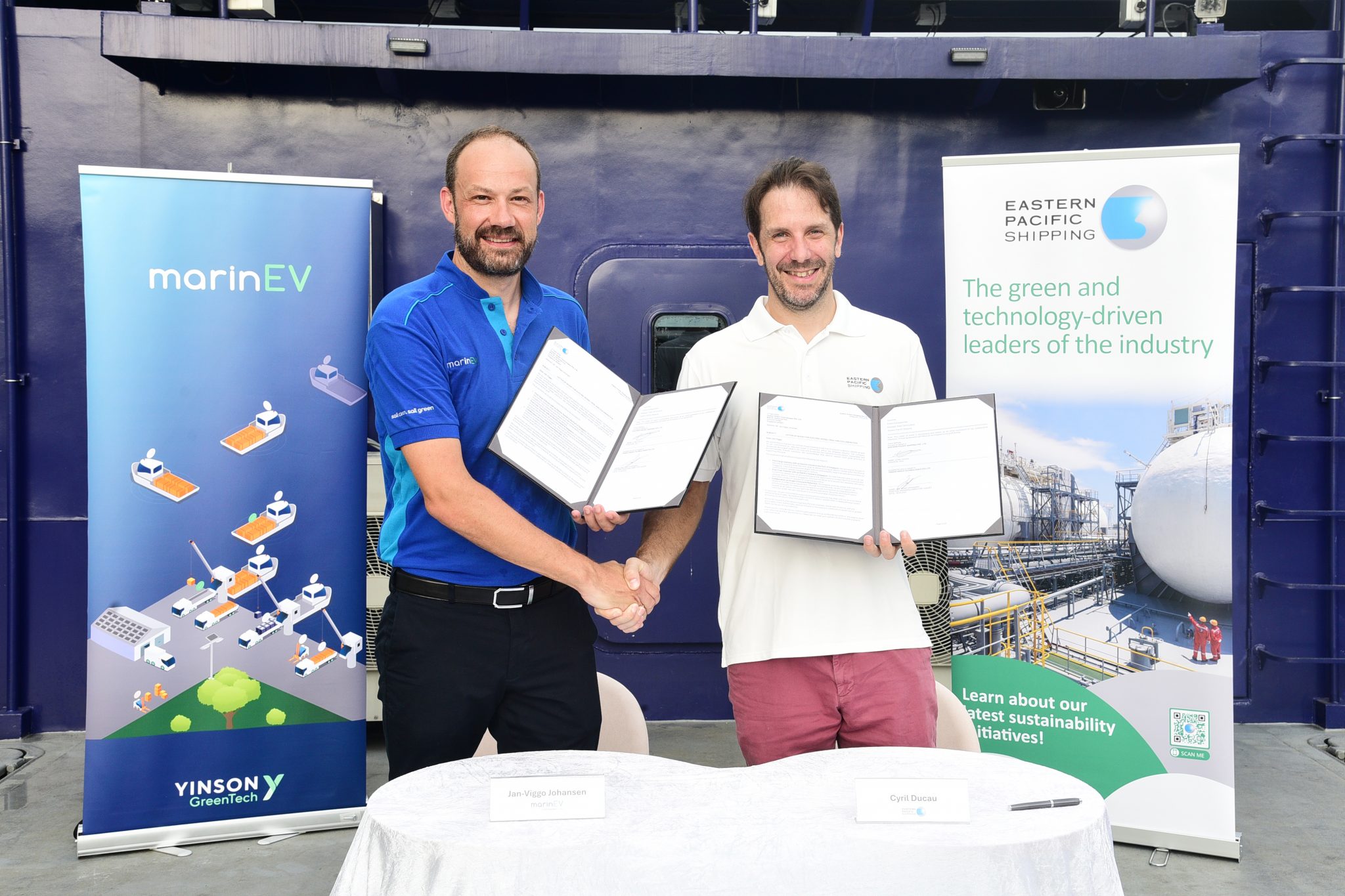 EPS and Yinson GreenTech forge alliance on electric vessel trials ...